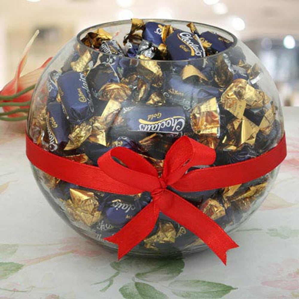 Eclairs Chocolate toffee in Bowl - Gift Pakistan